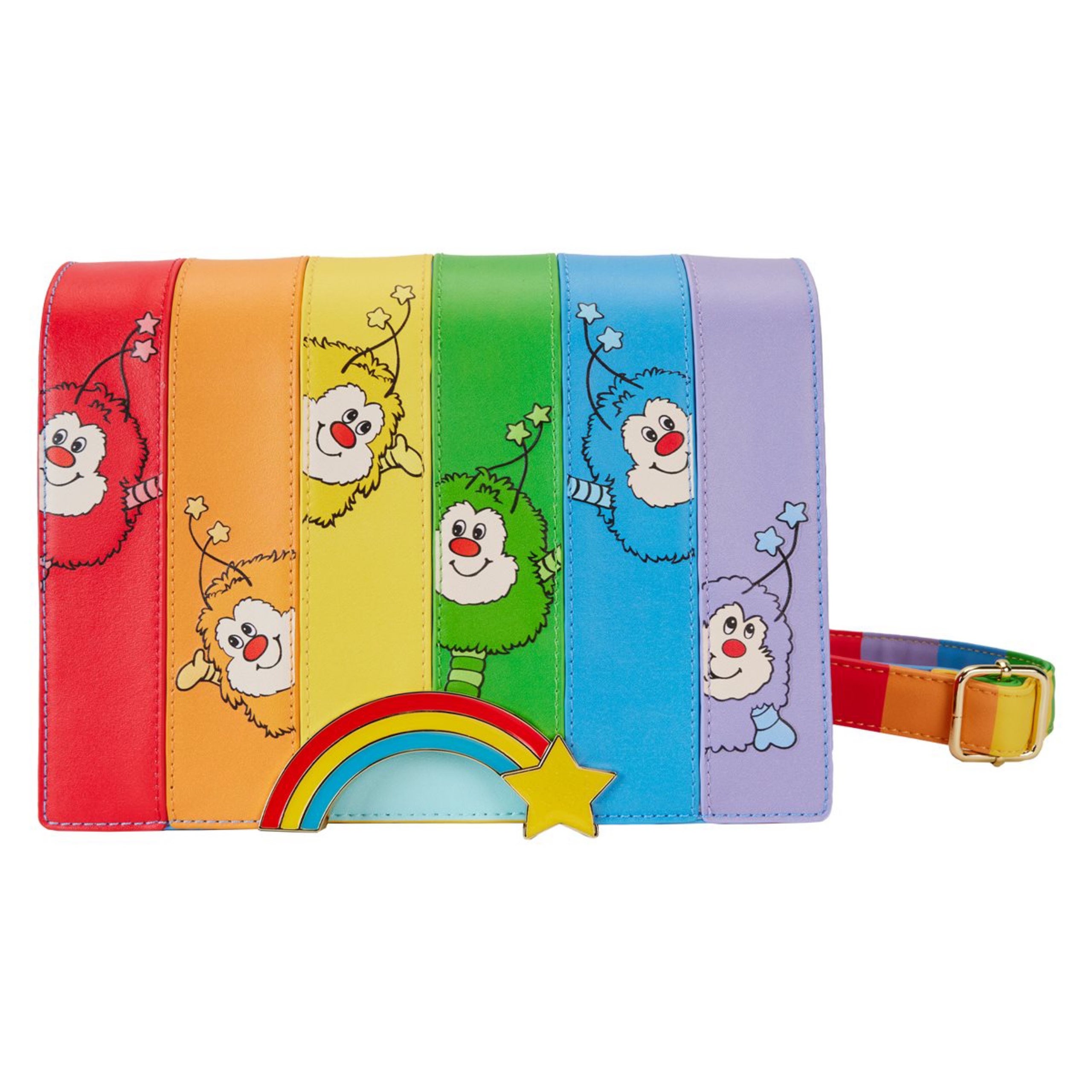 Loungefly Rainbow Brite Rainbow Sprites Crossbody | Alchemy Hair Color